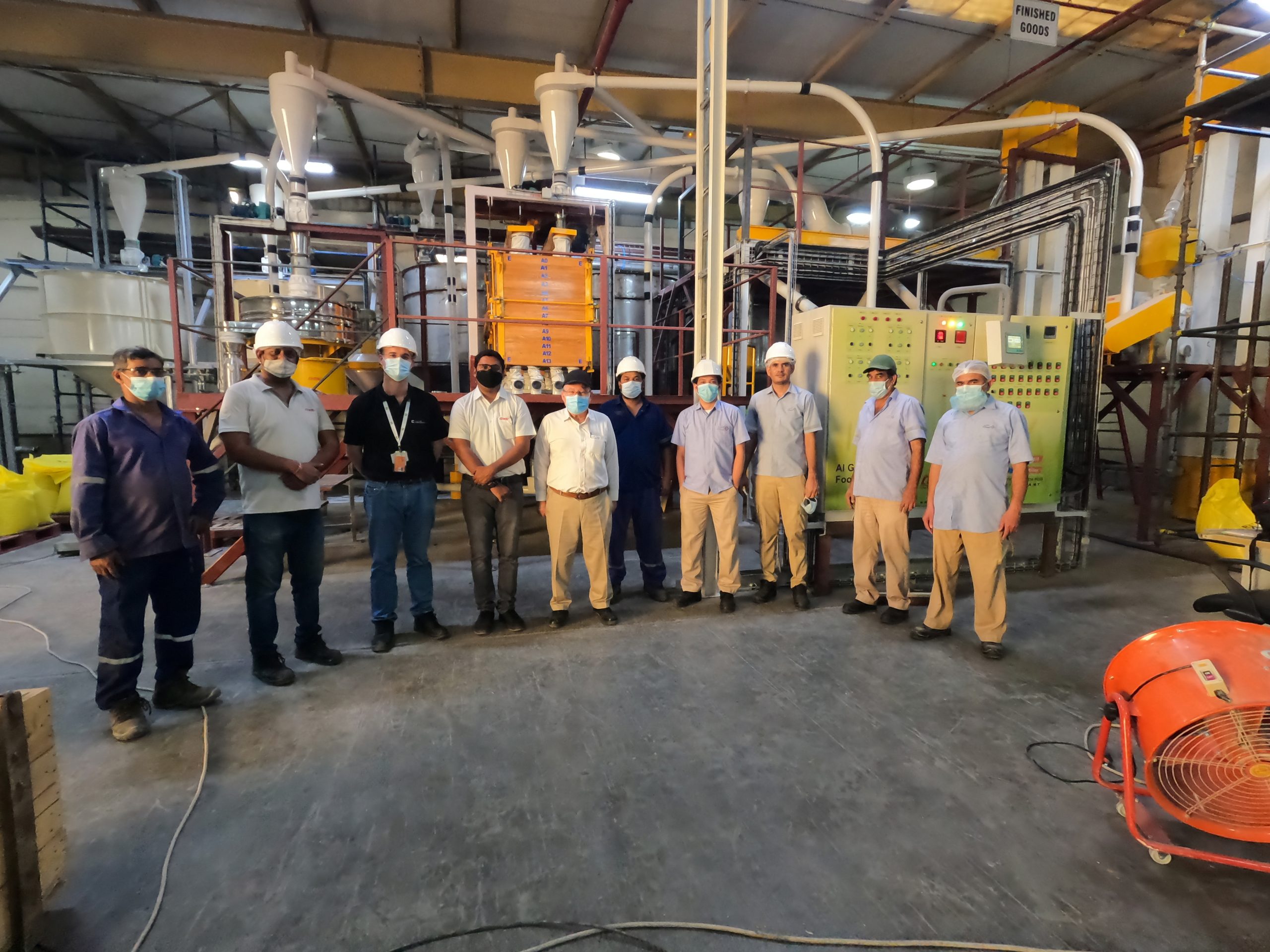 AL Ghurair Food Plant, Dubai - Choyal | Emery Stones | Flour Mill ...